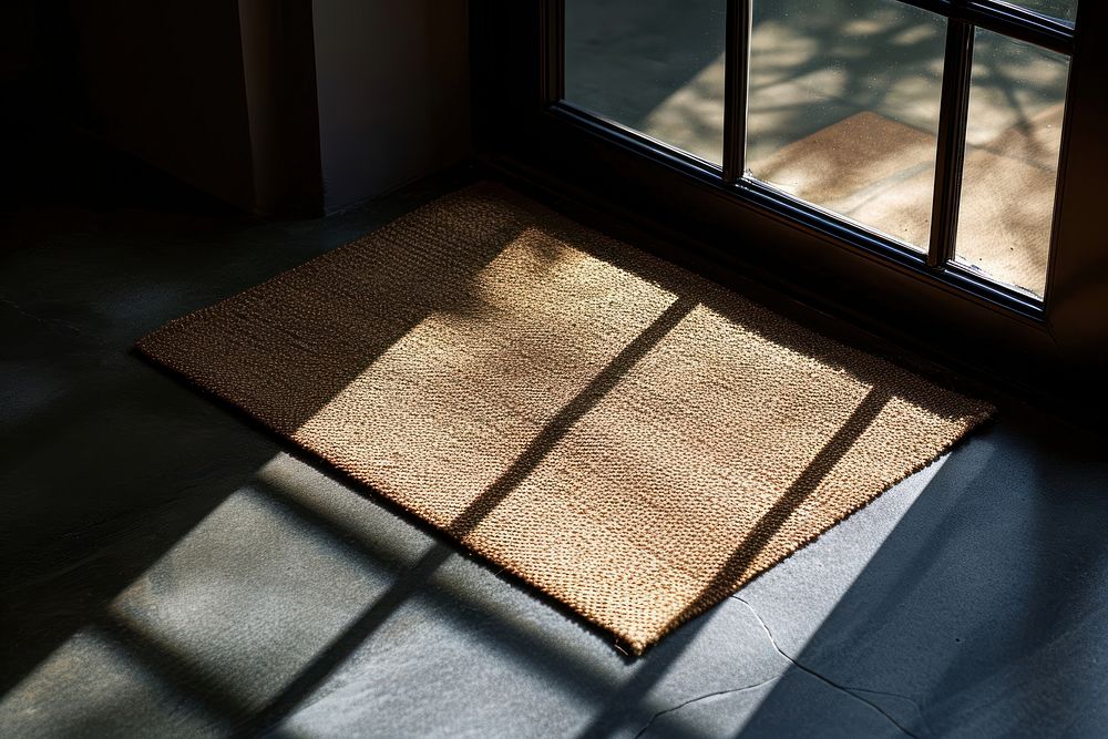 Brown door mat shadow light | Free Photo - rawpixel