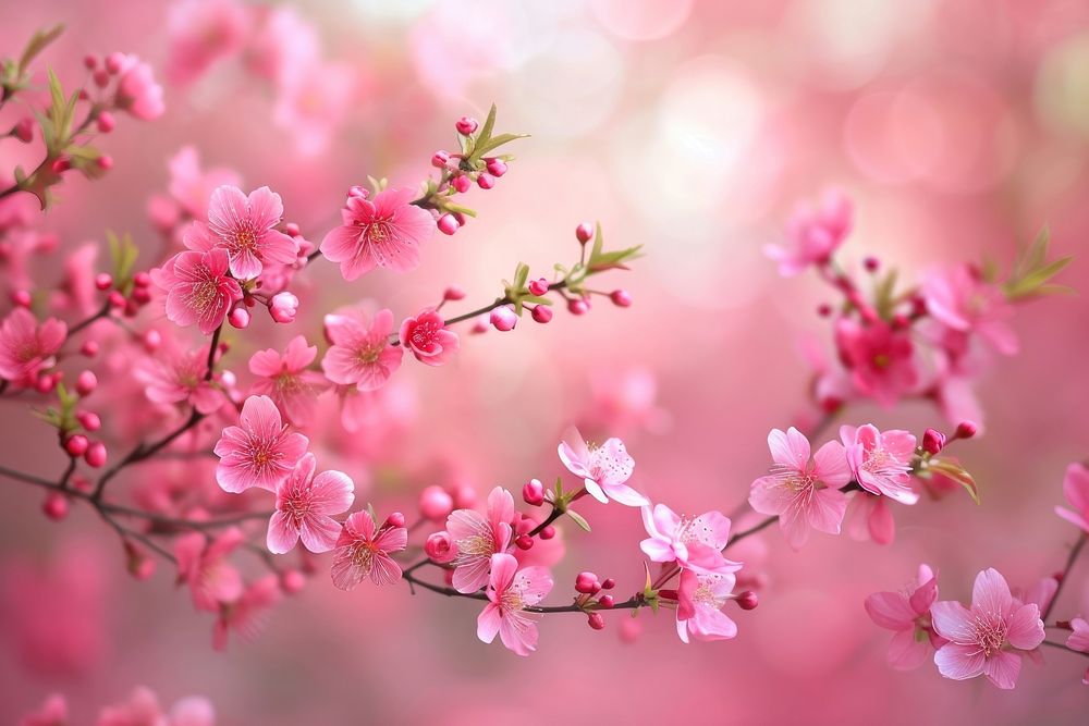 Cherry Tree backgrounds outdoors blossom. | Premium Photo - rawpixel
