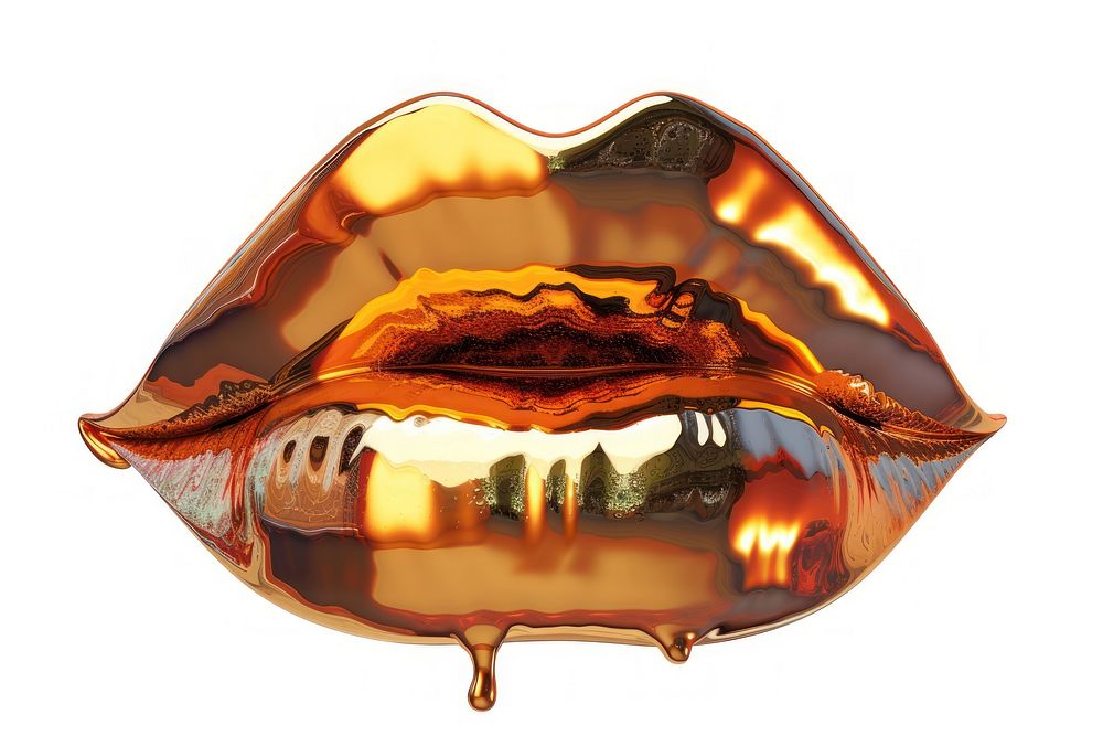 3d render lip jewelry white | Free Photo Illustration - rawpixel