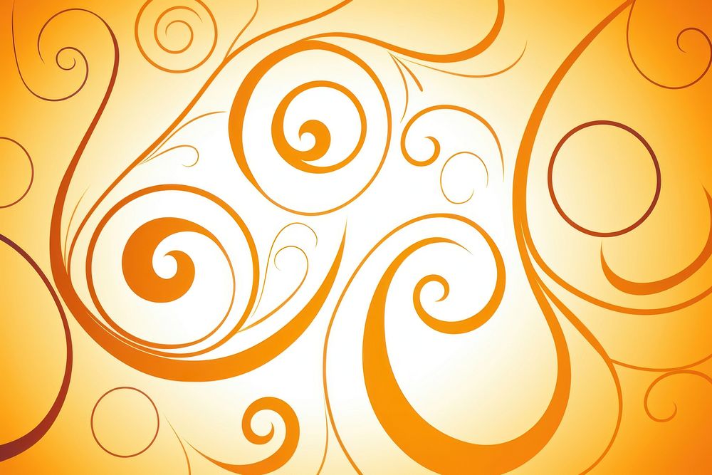 Cute wallpaper orange theme abstract | Premium Photo Illustration ...