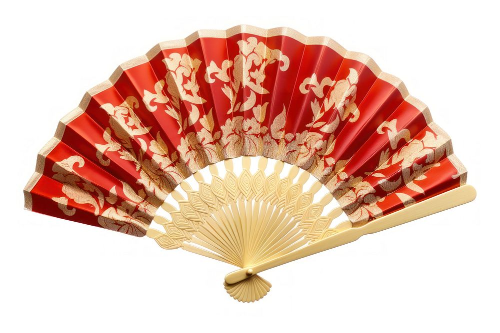 Beautiful chinese fan red chinese | Premium Photo - rawpixel