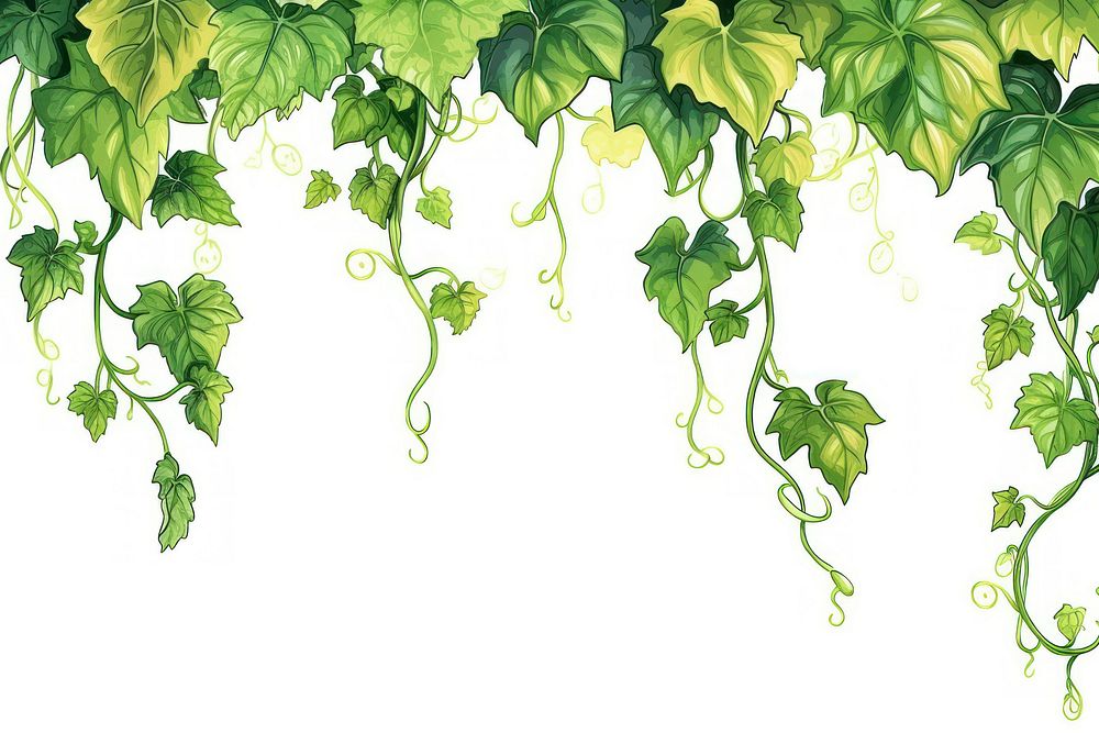 Vines backgrounds plant green. | Free Photo Illustration - rawpixel