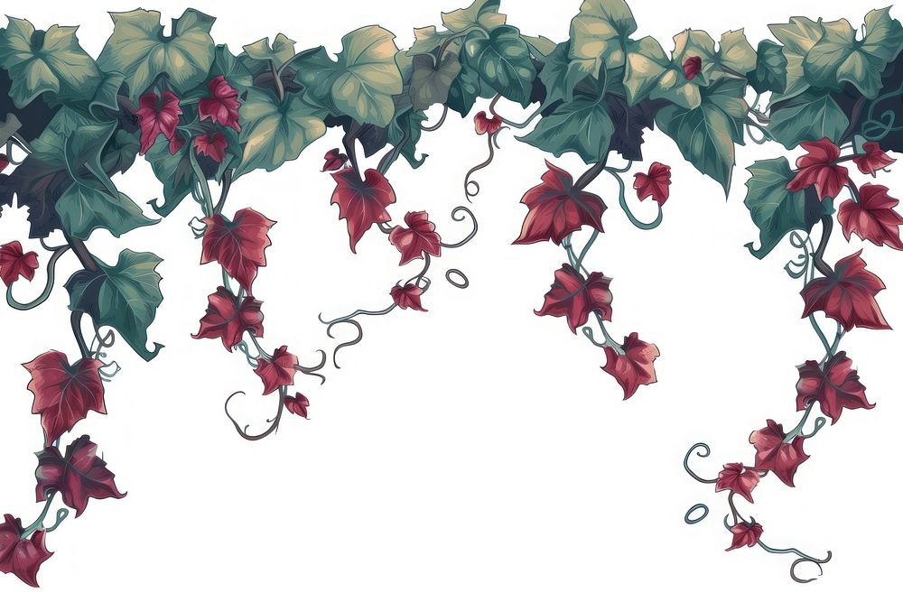Vines pattern flower plant. | Premium Photo Illustration - rawpixel