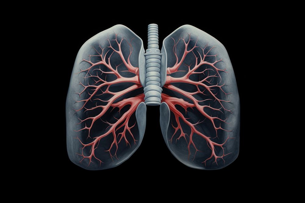 Lungs anatomy medical radiography accessories. | Premium Photo ...