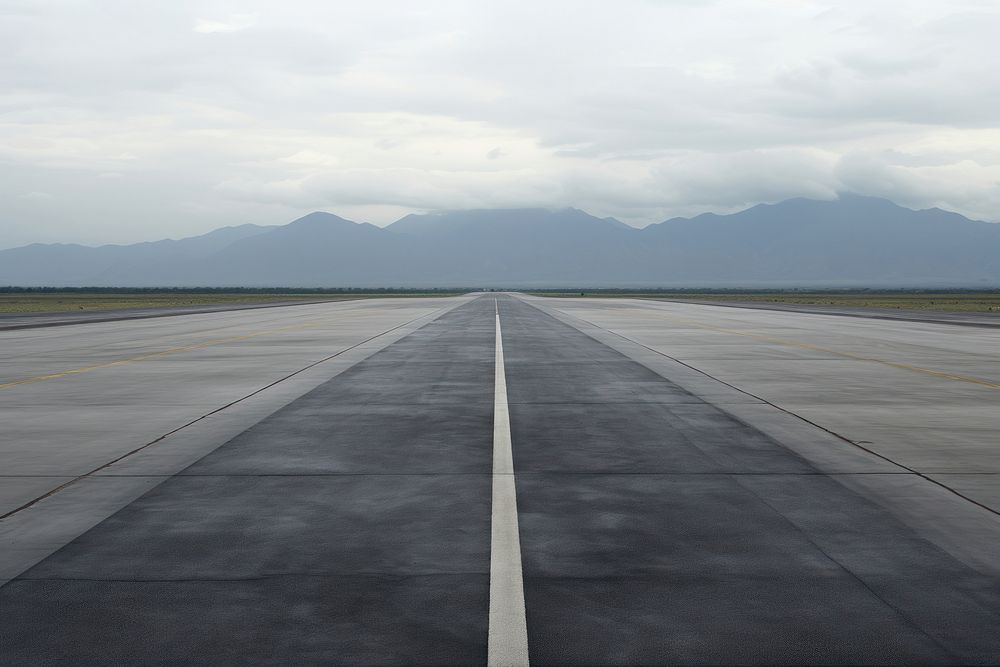 Runway airport airplane aircraft airfield. | Free Photo - rawpixel