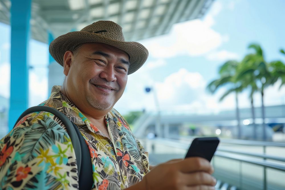 Happy Samoan man smiling looking | Free Photo - rawpixel