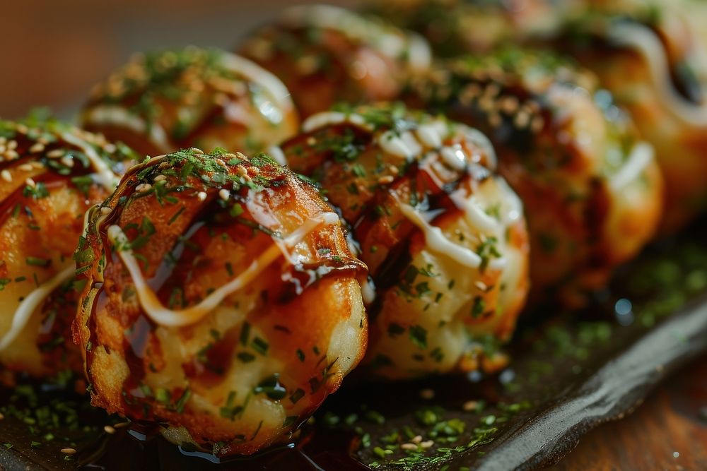 Takoyaki food meal meat. | Free Photo - rawpixel