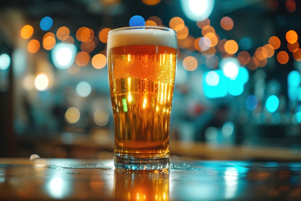 Huge glass beer drink lager | Premium Photo - rawpixel