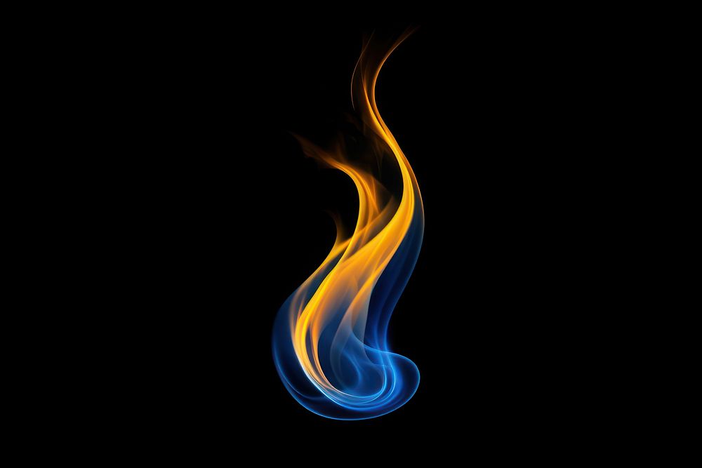 Flame spark yellow smoke blue. | Premium Photo Illustration - rawpixel