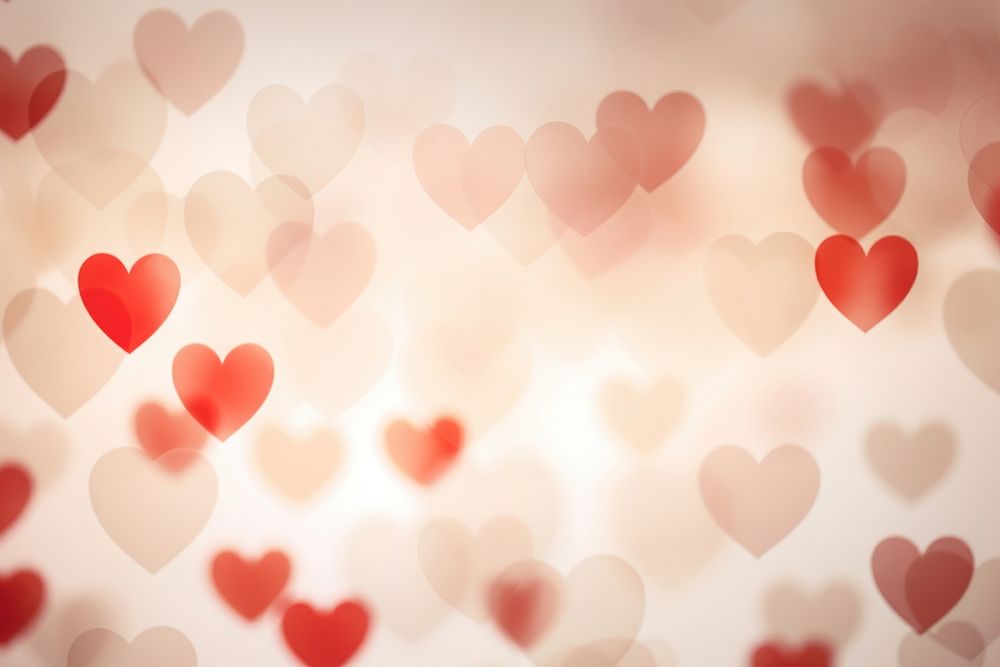 Gaussian blur hearts backgrounds shape | Free Photo Illustration - rawpixel