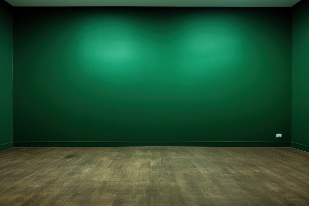 Empty green room flooring architecture | Free Photo - rawpixel