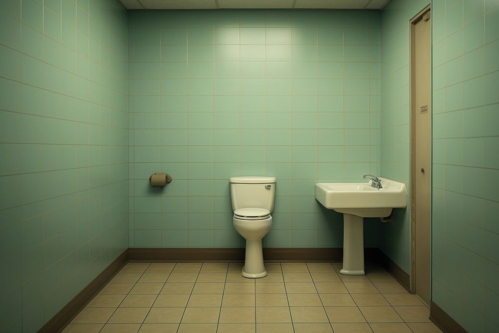 Empty washroom bathroom toilet sink. | Premium Photo - rawpixel