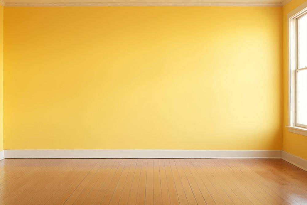 Empty yellow room architecture flooring | Free Photo - rawpixel