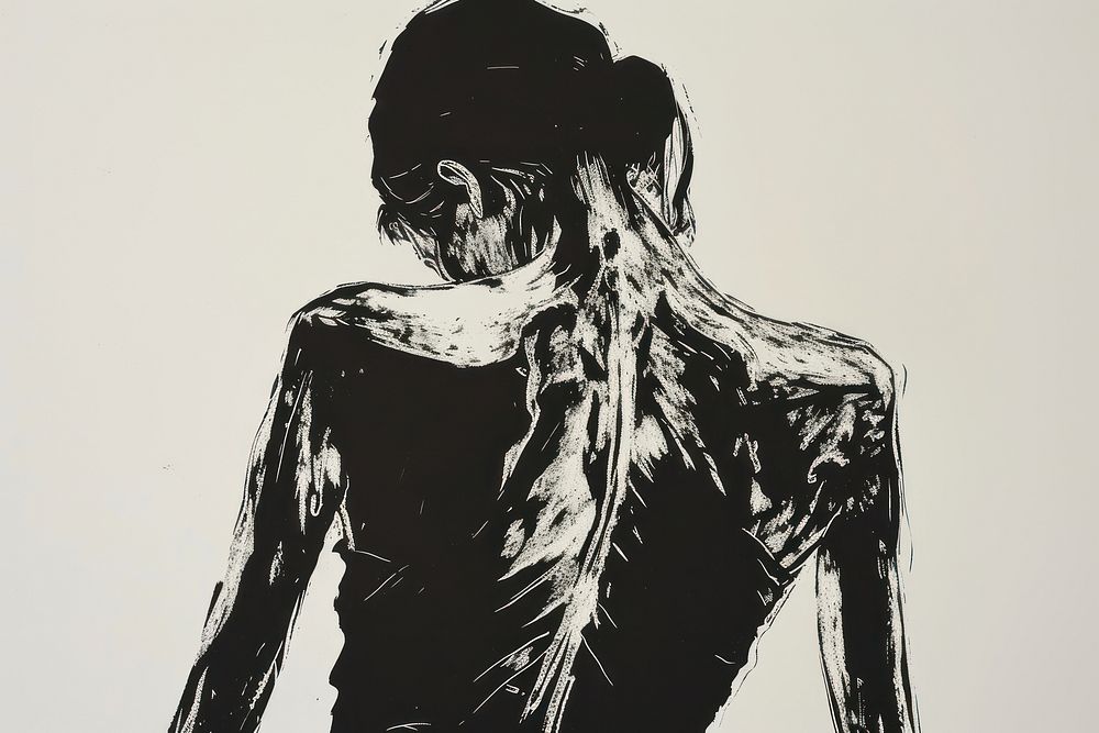 Drawing sketch black back. | Free Photo Illustration - rawpixel