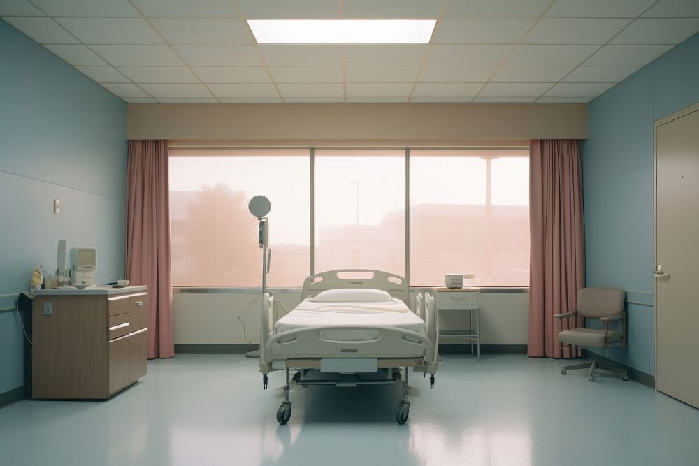 Empty hospital architecture furniture building | Free Photo - rawpixel