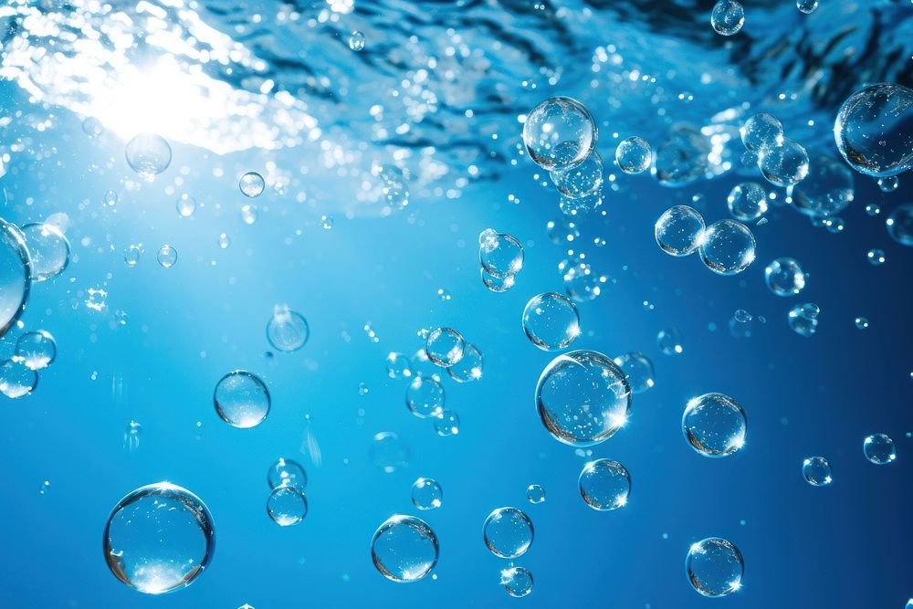 Group bubbles backgrounds outdoors water. | Free Photo - rawpixel