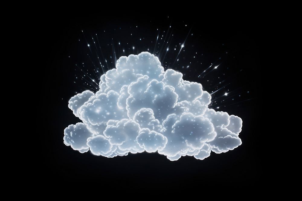 Cloud sparkle nature sky black | Premium Photo Illustration - rawpixel