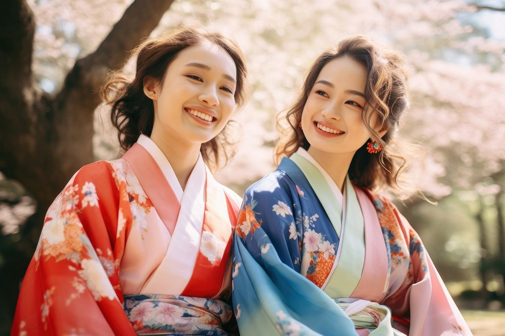Colorful traditional Japanese wear fashion | Premium Photo - rawpixel