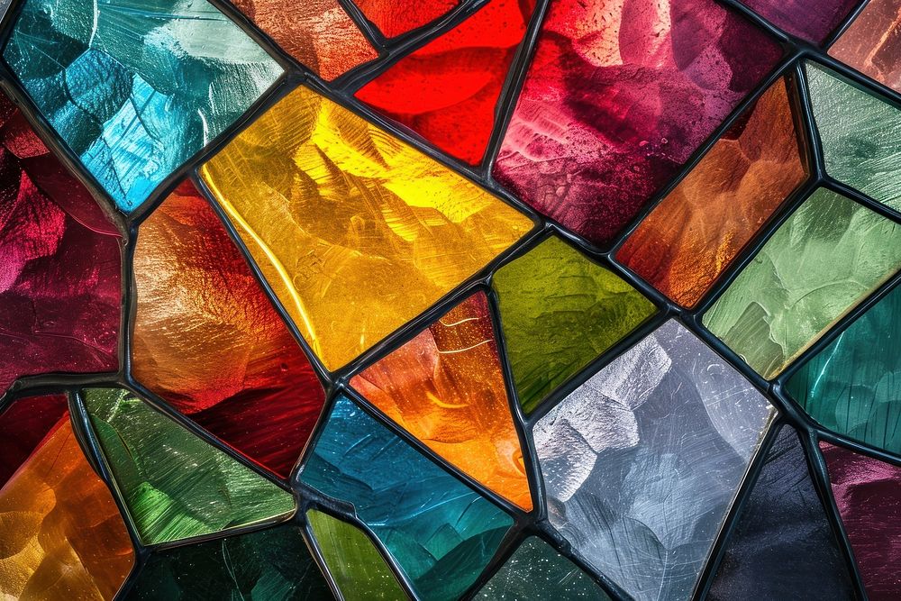 Stained glass backgrounds art transportation. | Free Photo - rawpixel