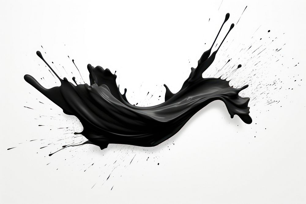 Vector illustration splash effect black | Premium Photo Illustration ...