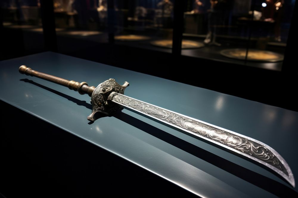 Vintage sword modern museum dagger | Free Photo - rawpixel
