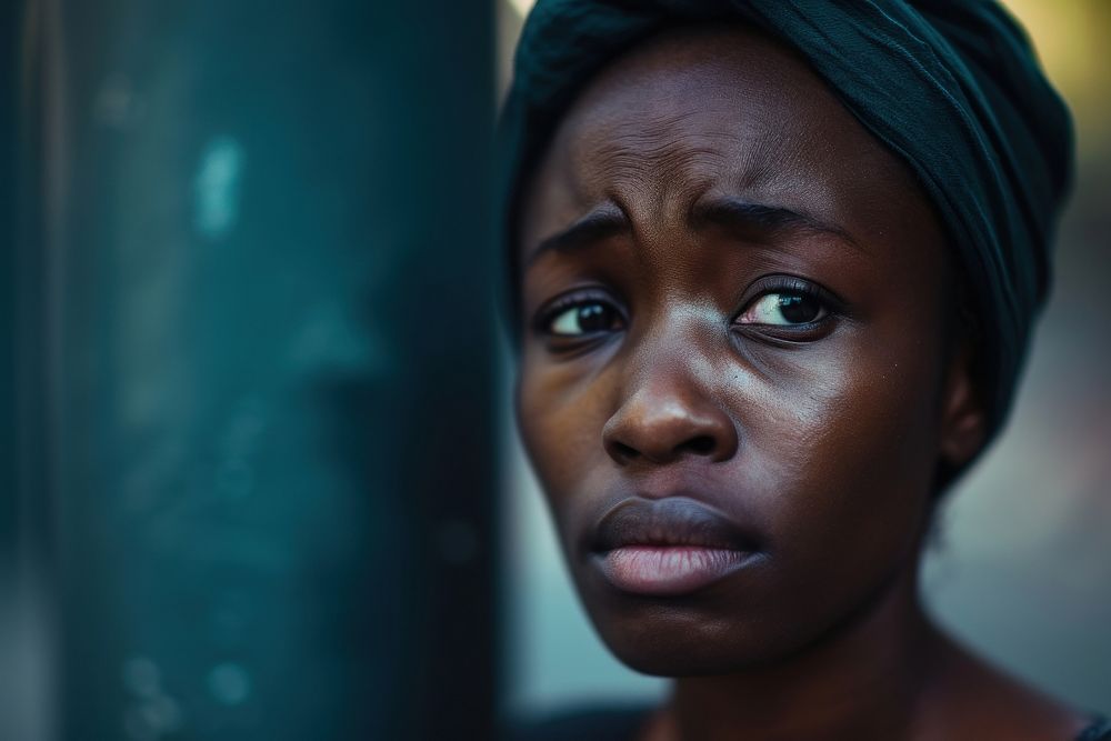 Black People Crying Portrait Worried Premium Photo Rawpixel