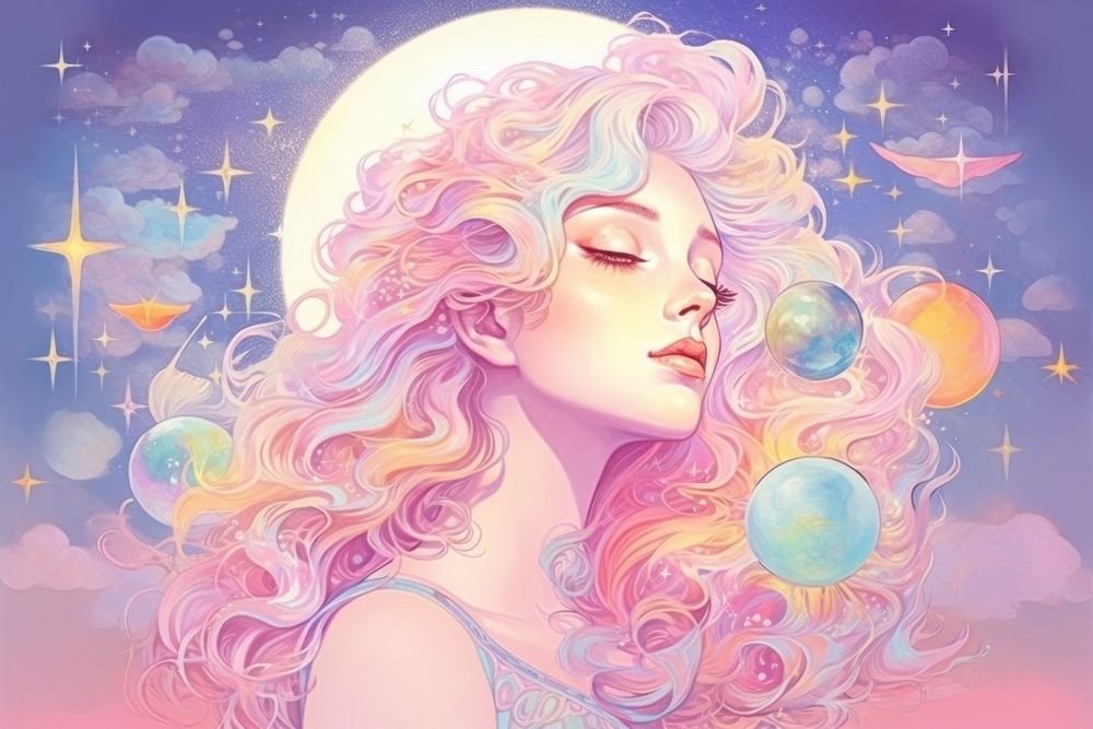 Astronomy drawing art creativity. | Premium Photo Illustration - rawpixel