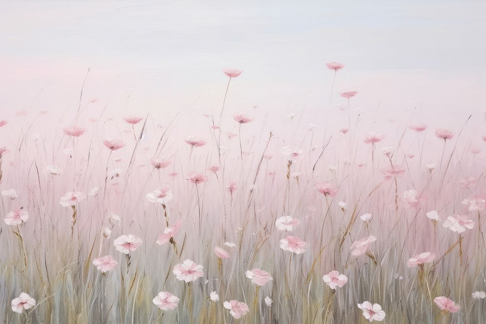 Pastel meadow backgrounds outdoors blossom. | Free Photo Illustration ...