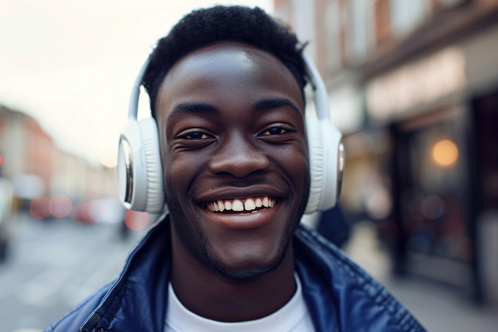 Happy young black man enjoying | Free Photo - rawpixel