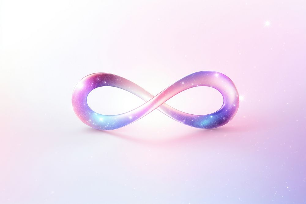 Infinity sign jewelry illuminated accessories. | Premium Photo ...