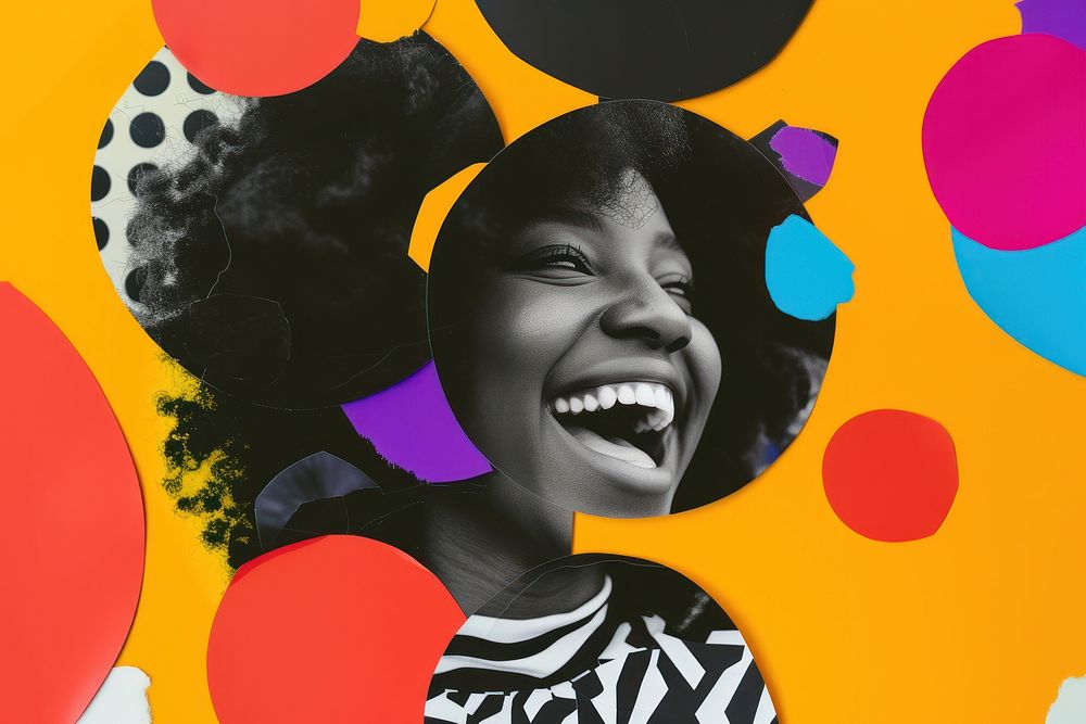 Happy face expression Black person | Premium Photo Illustration - rawpixel