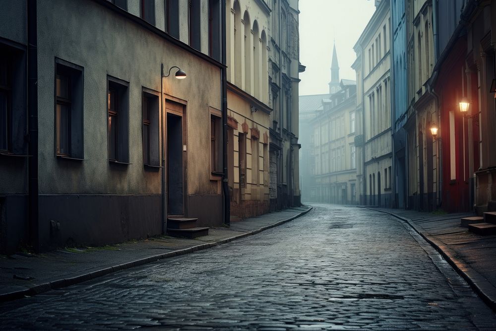 Historical street cobblestone alley city. | Premium Photo - rawpixel
