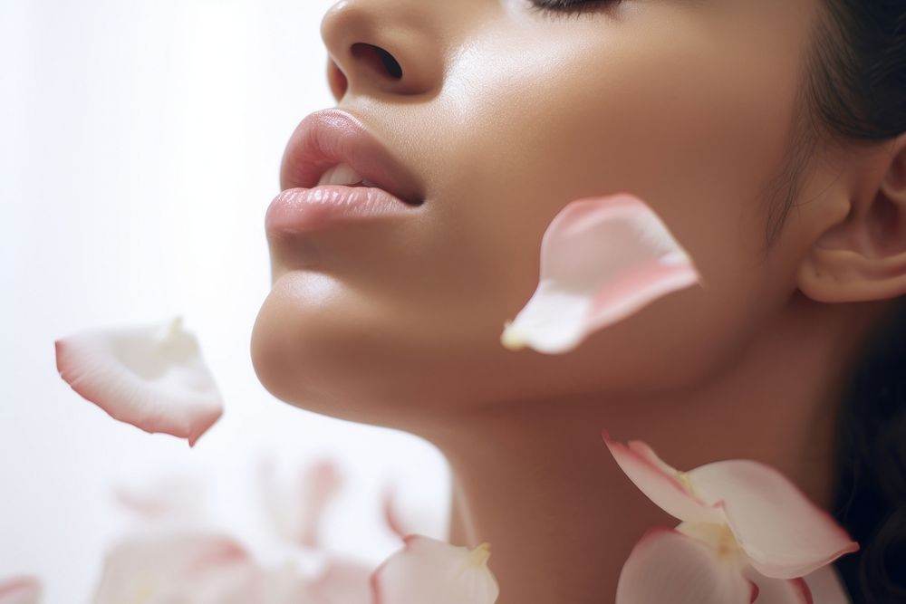 Flower petal skin fashion. | Free Photo - rawpixel