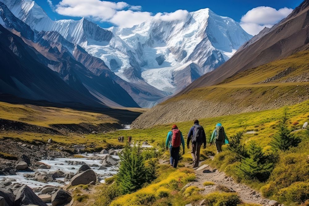 Pakistan adventure backpacking outdoors. | Premium Photo - rawpixel
