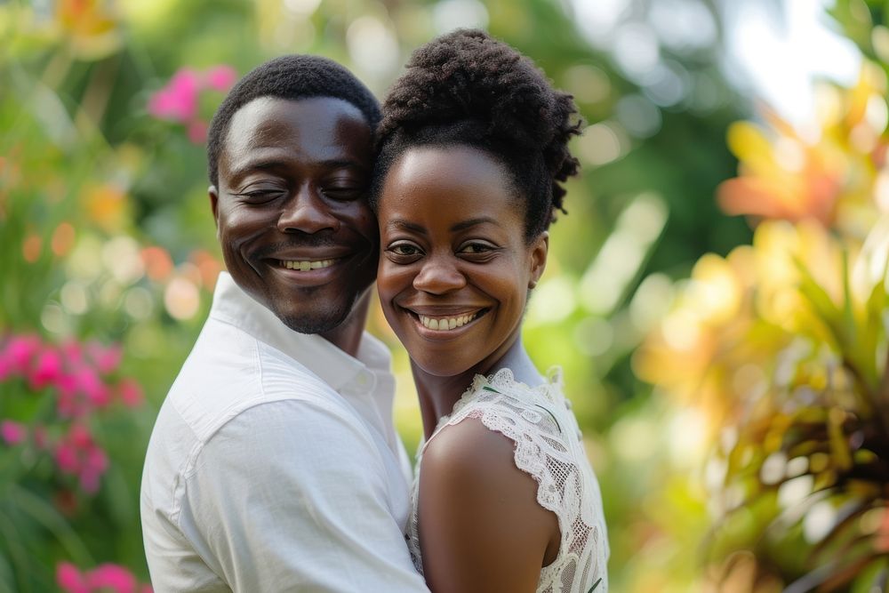 African married couple portrait smiling | Premium Photo - rawpixel