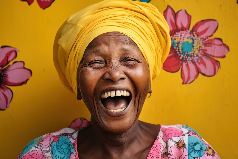 Amused expression black woman laughing | Premium Photo - rawpixel