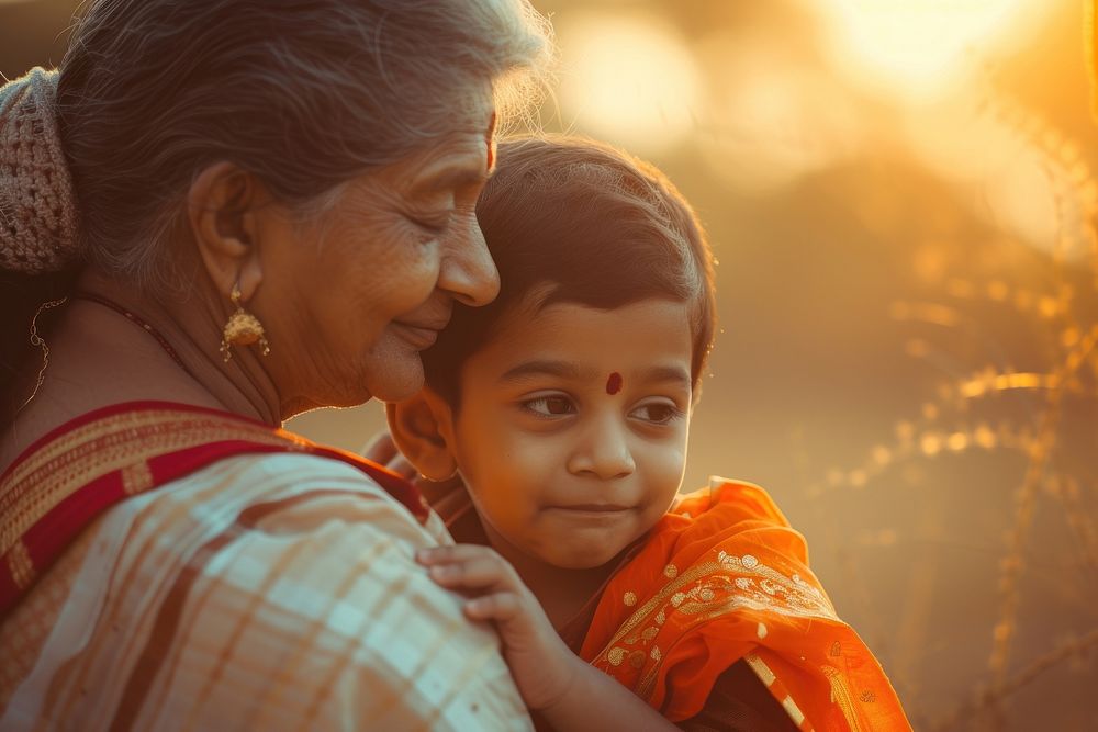 Indian portrait family person. | Free Photo - rawpixel
