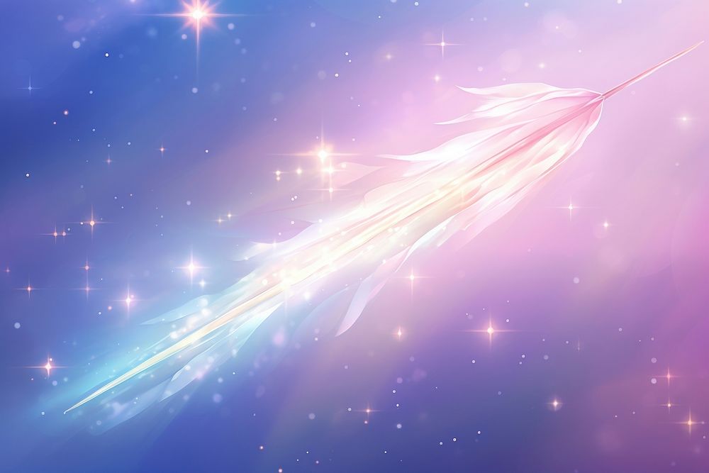 Shooting star backgrounds nature illuminated. | Premium Photo ...