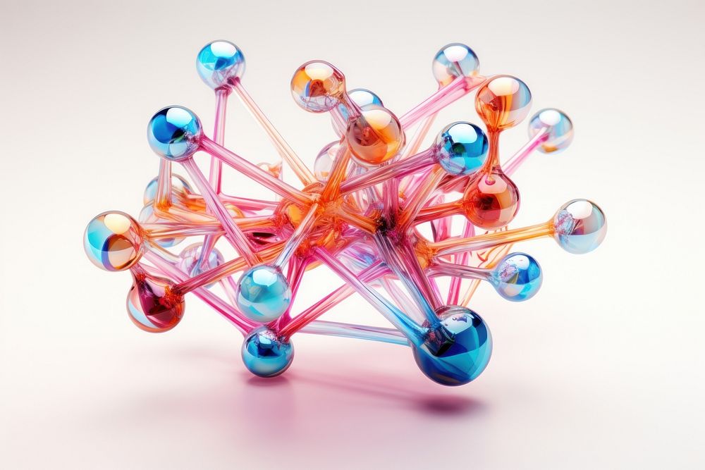 Atoms sphere white background accessories | Free Photo - rawpixel