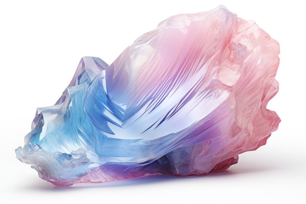 Pastel wave freeform gemstone mineral | Premium Photo Illustration ...