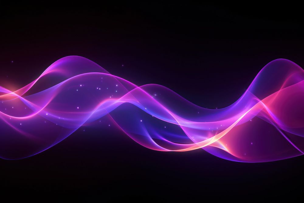 Light purple neon wind line | Premium Photo Illustration - rawpixel