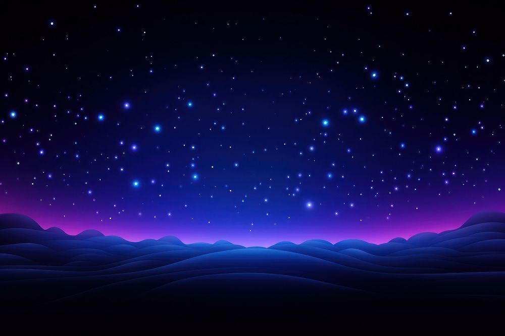 Midnight galaxy neon backgrounds abstract | Premium Photo Illustration ...