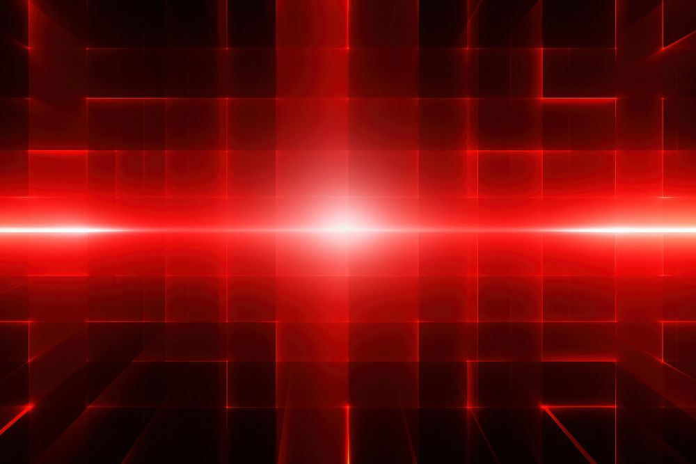 Red grid pattern neon light | Free Photo Illustration - rawpixel