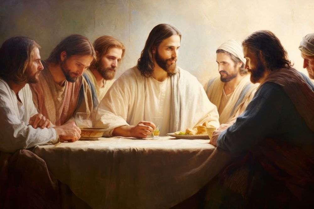 Jesus shared his Apostles long | Premium Photo Illustration - rawpixel