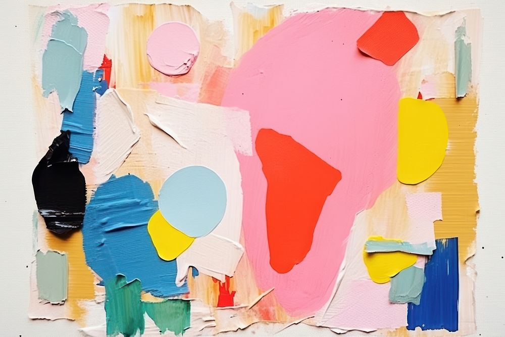 Abstract birthday ripped paper art | Free Photo Illustration - rawpixel