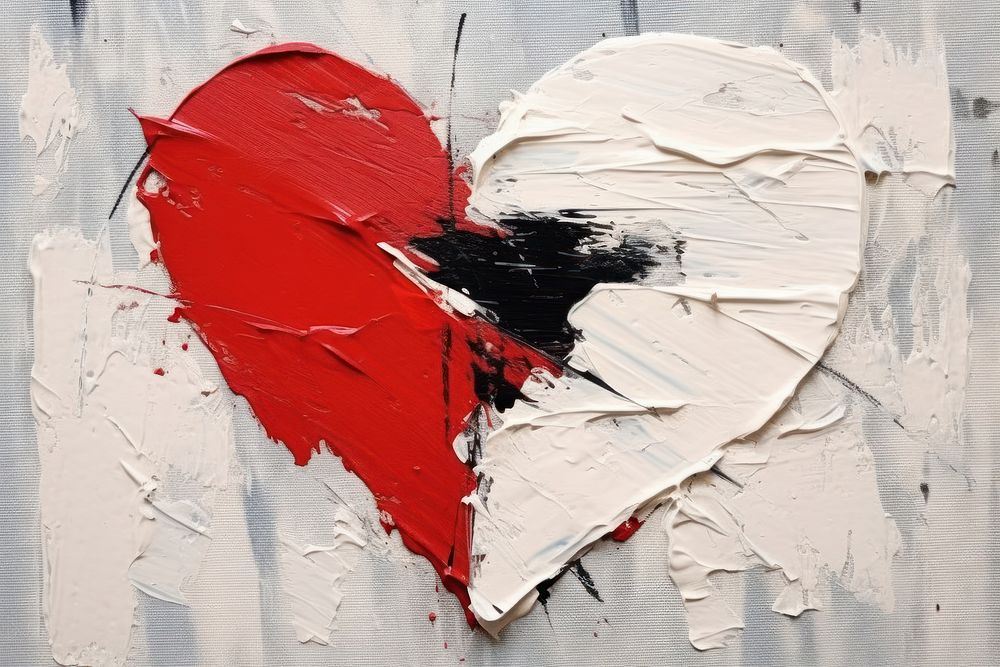 Abstract valentine ripped paper art | Premium Photo Illustration - rawpixel