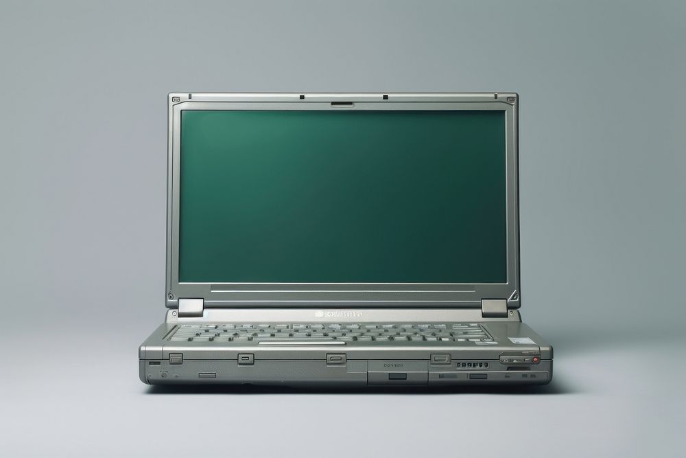 Y2K Laptop blank screen floating | Free Photo - rawpixel