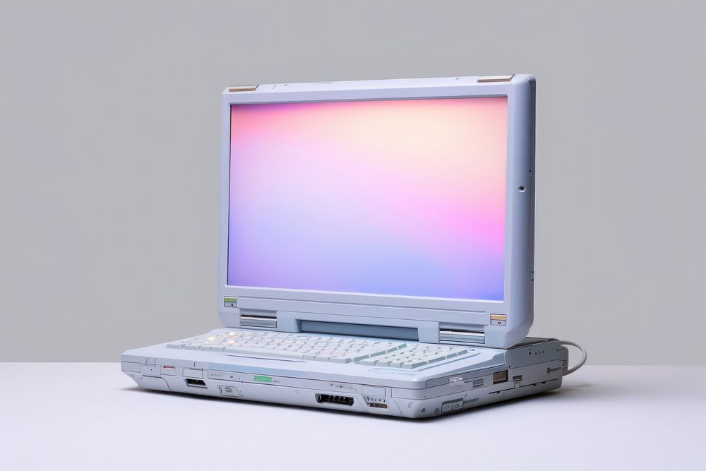 Closed cute frutiger aero laptop | Free Photo - rawpixel