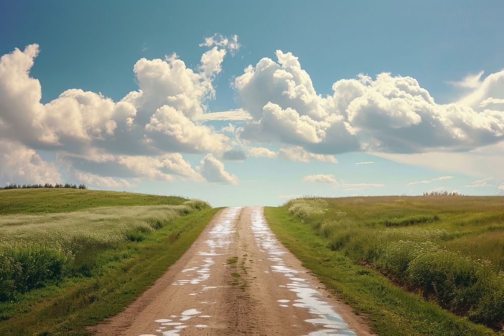 Empty scene country road outdoors | Premium Photo - rawpixel