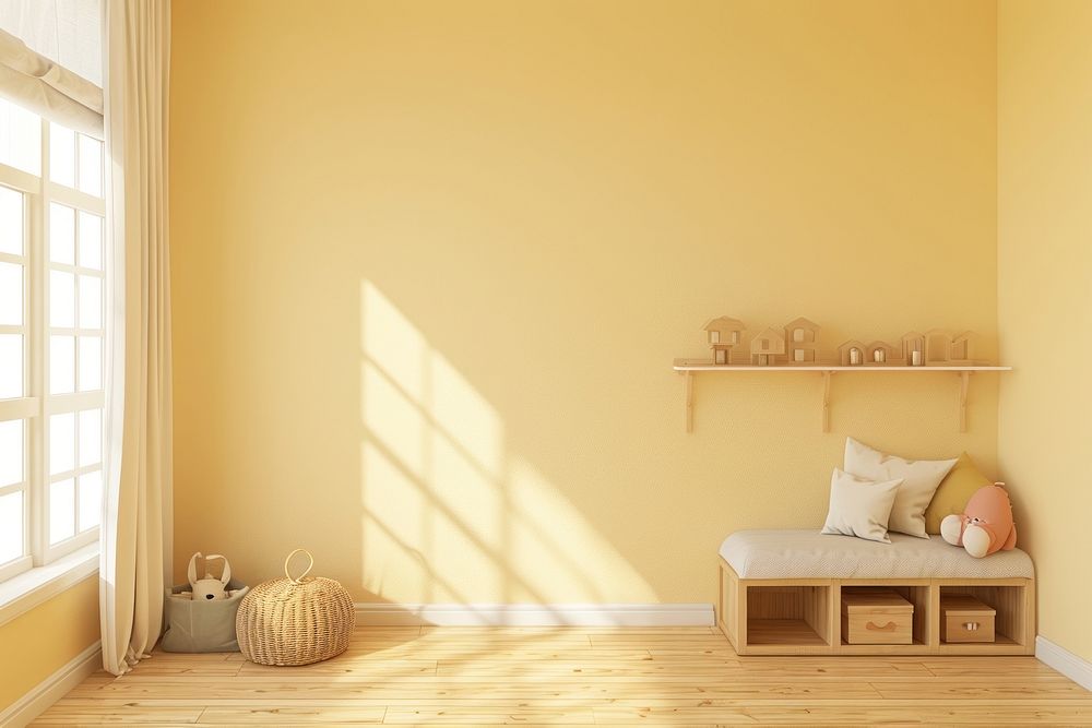 Empty scene kids room architecture | Free Photo - rawpixel